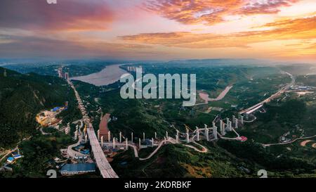 Chongqing metro: the metro to luzhou northern highway construction ...