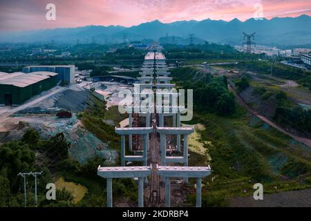 Chongqing metro: the metro to luzhou northern highway construction ...