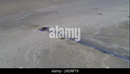 Xinjiang barkol: color of barkol lake Stock Photo - Alamy