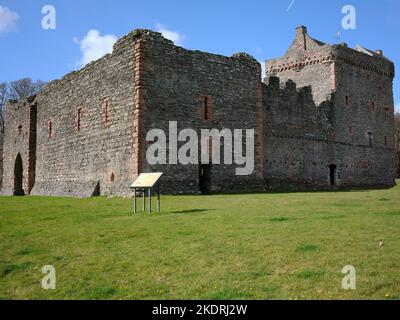 Skipness castle, East Kintyre, Argyll Stock Photo - Alamy