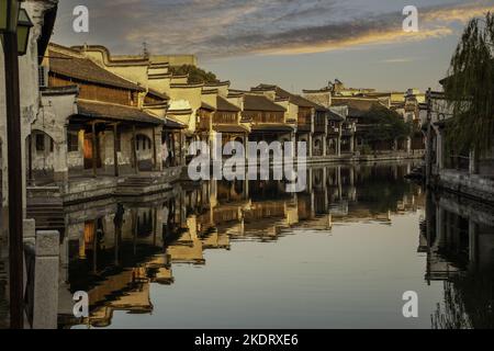 Scenery of Nanxun Ancient Town, Huzhou, Jiangsu Province Stock Photo ...