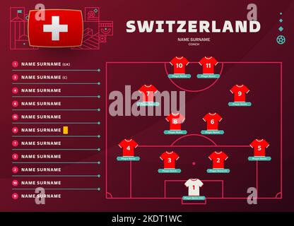 Line up squad template Stock Vector Image & Art - Alamy