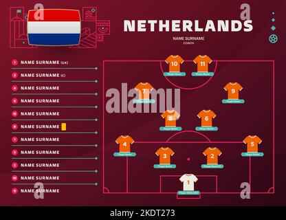 Line up squad template Stock Vector Image & Art - Alamy