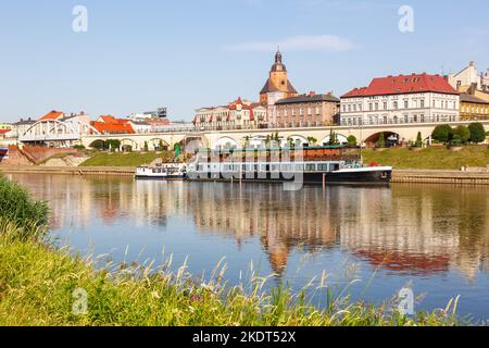 Gorzow Wielkopolski, Polen - 21. Juli 2022: Landsberg An Der Warthe ...