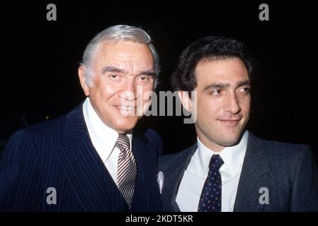 Lorne Greene and son Charles Greene Circa 1980's Credit: Ralph ...