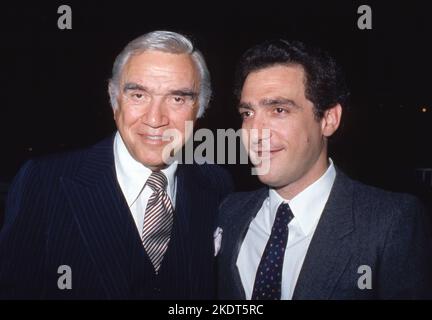 Lorne Greene and son Charles Greene Circa 1980's Credit: Ralph ...