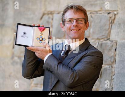 Jody Cundy after being made a Commander of the Order of the British ...