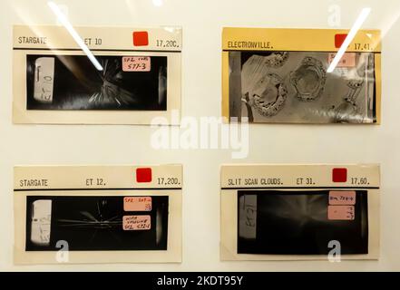 2001: A Space Odyssey (1968). Storyboard for special effect design for ...