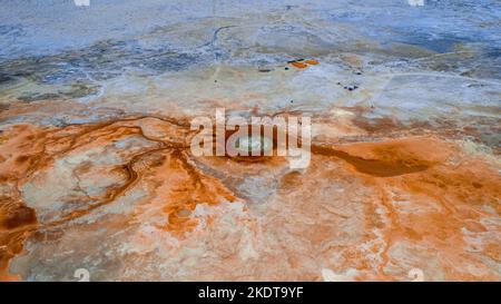 Qinghai Aiken spring aerial Angle Stock Photo - Alamy