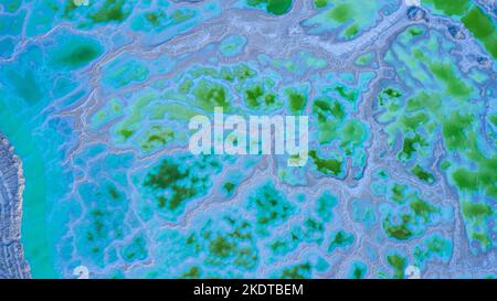 Aerial mountain cliff jade in qinghai lake Stock Photo - Alamy