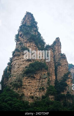 Shili Gallery, Zhangjiajie, Hunan Province Stock Photo - Alamy