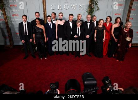 Dominic West and Senan West, The Crown Season 5 World Premiere, Theatre ...