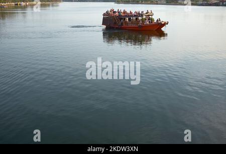 River Boat Cruise Kampot Cambodia Stock Photo - Alamy