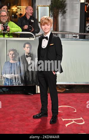 Timothee Sambor, The Crown Season 5 World Premiere, Theatre Royal Drury ...