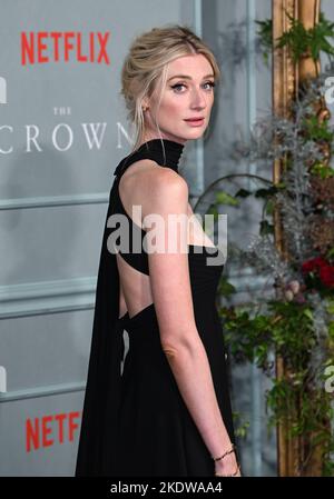 Elizabeth Debicki at The Crown, Season Five World Premiere, on November ...