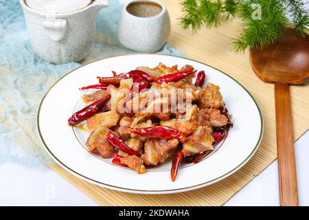 Fried pig cartilage Stock Photo - Alamy