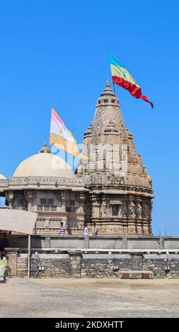 View of Shri Rukmini Devi Temple, Dwarka, Gujarat, India. The ...