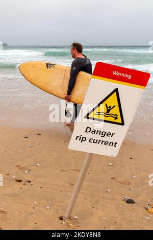 rip currents sign board, signage for beach safety and swimming ...