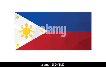 Philippines flag, vector illustration Stock Vector Image & Art - Alamy