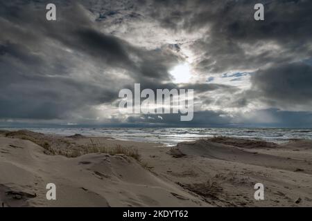 Stormy Baltic sea, Liepaja, Latvia Stock Photo - Alamy