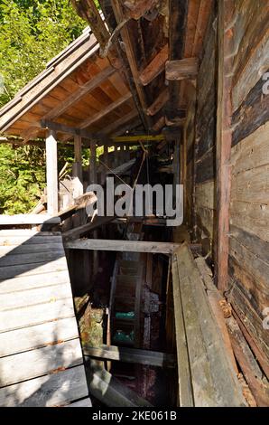 Austria, the so-called Strutz-Mill, an old water mill in Styria, was ...
