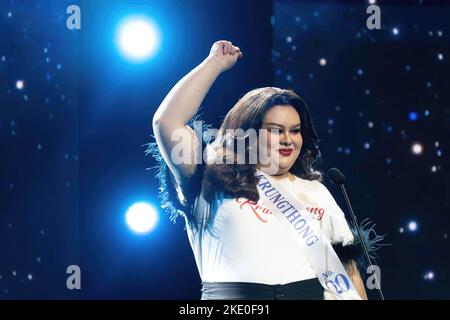 Bangkok, Thailand. 09th Nov, 2022. LGBTQ Thai singer SILVY Pavida ...
