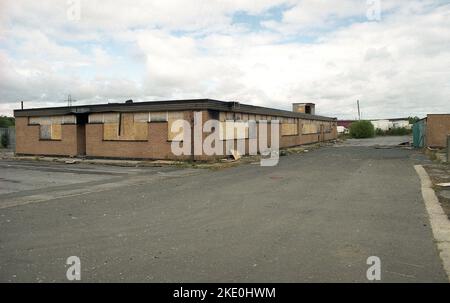 1998, disused gasworks of British Gas (BG PLC), picture shows an ...