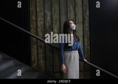 Yuki Tsang Yuk-fong photographed in Mong Kok. 18OCT22 SCMP / Xiaomei ...