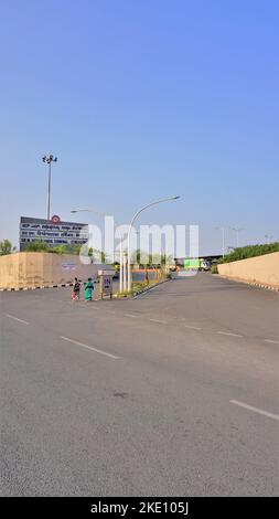 Bangalore,Karnataka,India-October 26 2022: Entrance with sign board of ...
