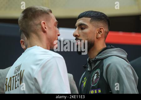 Tempers flair as Jack Bateson an Shabaz Masoud face off during the ...