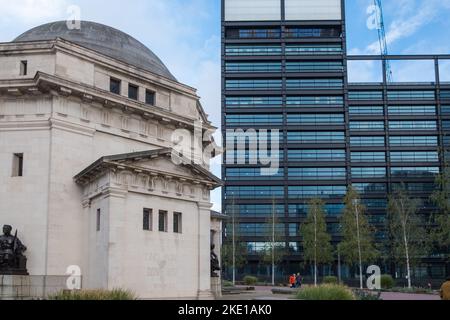 One Centenary Way office block nearing completion in Birmingham ...