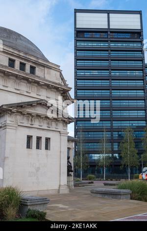 One Centenary Way office block nearing completion in Birmingham ...