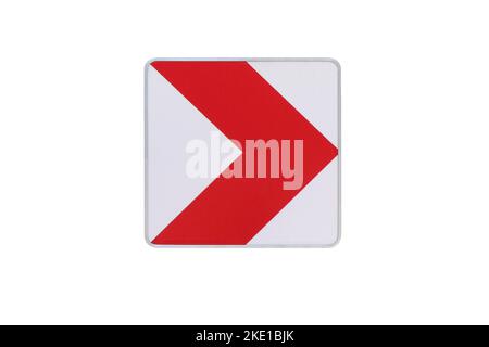 warning traffic sign - sharp right curve - S curve Stock Photo - Alamy