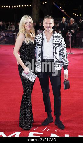 Chris Kowalski, Victoria Brown. The Menu UK Premiere. BFI Southbank ...