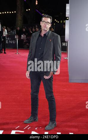 Mark Mylod arriving for the UK premiere of The Menu, at the BFI ...