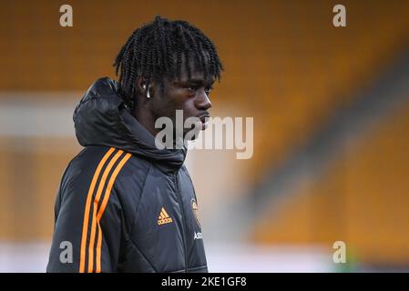 Darko Gyabi #18 of Leeds United during the Premier League match ...