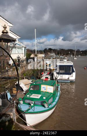 Wootton Bridge, Isle of Wight, England, UK - April 16, 2023: Boats on ...
