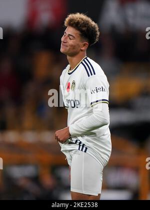 Leeds United's Mateo Joseph Fernandez reacts to a missed chance during ...