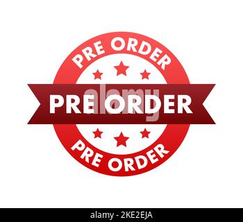pre order vector icon isolated on transparent background, pre order ...