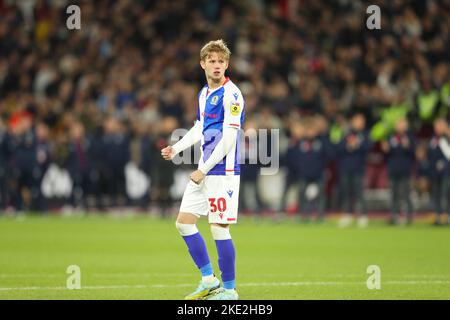 Blackburn Rovers' Jake Garrett celebrates scoring during the Sky Bet ...