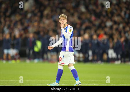 Blackburn Rovers' Jake Garrett celebrates scoring during the Sky Bet ...