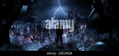 MATRIX REVOLUTIONS KEANU REEVES IN MACHINE CITY A WARNER BROS VILLAGE ...