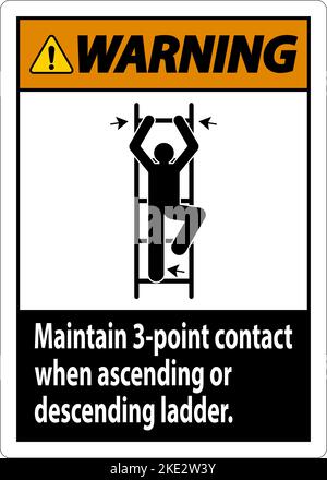 A vector illustration of a person descending stairs or steps. Vector ...