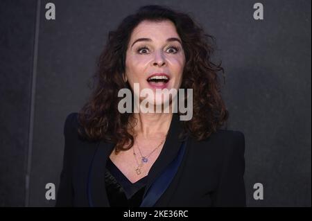 Annabella Sciorra attends the Paramount+ Tulsa King premiere at Regal ...