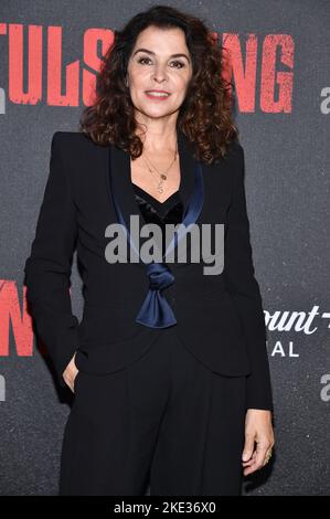 Annabella Sciorra attends the Paramount+ premiere of "Tulsa King" Season 3 at The Langham Hotel ...