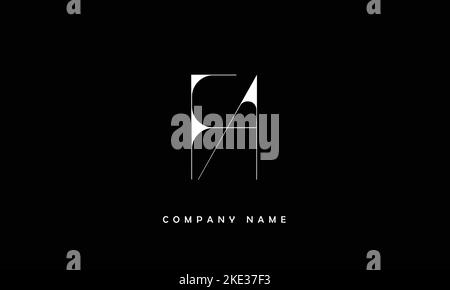 AF, FA Abstract Letters Logo Monogram Stock Vector Image & Art - Alamy