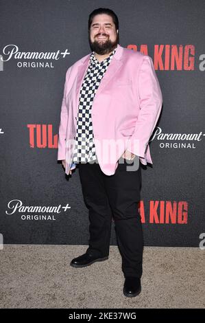 Justin Garcia-Pruneda attends the Paramount+ Tulsa King premiere at ...
