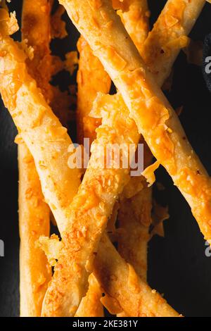 Grissini with Parmesan Cheese, also known as breadsticks, grissino, or ...