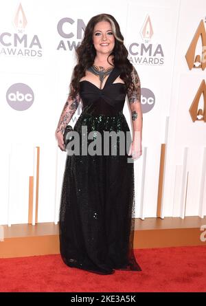 Ashley McBryde arriving at the 56th Annual Country Music Association ...