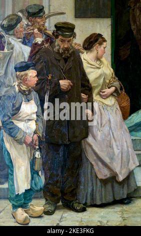 Charles Hermans - At Dawn (detail) - 1875 - How the Other Half Live ...